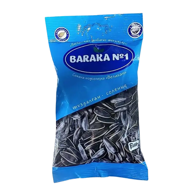 СЕМЕЧКИ BARAKA ВЕЛИКАН СОЛЕНЫЕ 100 ГР - Свежие продукты из сети ...